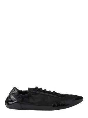 Prada Collapse Re-nylon And Leather Sneakers - Black