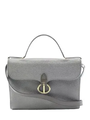 Dior 2000s Leather Handbag - Grey