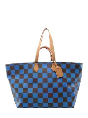 LOUIS VUITTON 2021 Damier Pop Tote - Blue