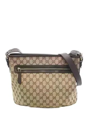 Gucci 2010s Gg Canvas Shoulder Bag - Neutrals