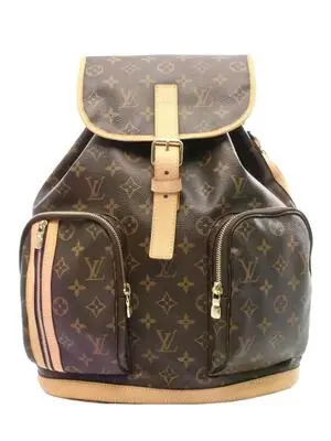 LOUIS VUITTON 2010 Bosphore Monogram Canvas Backpack - Brown