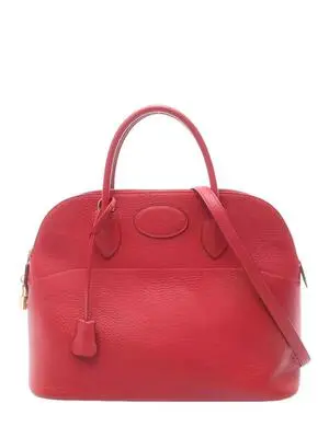 Hermès Bolide 37 Handbag - Red