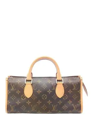 LOUIS VUITTON 2006 Popincourt Monogram Canvas Tote Bag - Brown
