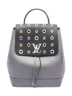 LOUIS VUITTON 2016 Lockme Studded Backpack