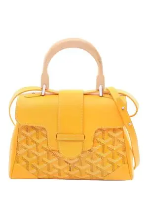 Goyard Mini Saigon Handbag - Yellow