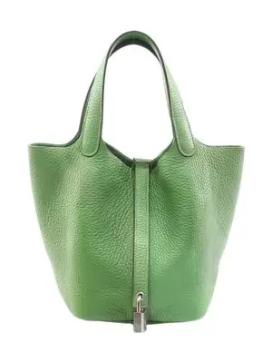 Hermès 2024 Picotin Lock Pm Tote Bag - Green