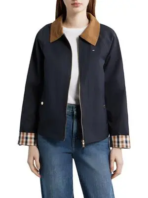 Tommy Hilfiger Zip-Up Barn Jacket Dark Navy