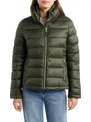 Tommy Hilfiger Packable Puffer Jacket - Olive