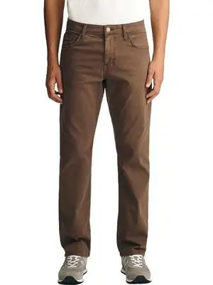 MAVI Matt Relaxed Straight Leg Twill Pants - Mocha Twill