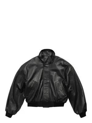 Balenciaga Leather Blouson - Black