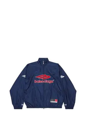 Balenciaga 3b Football Tracksuit Jacket - Blue
