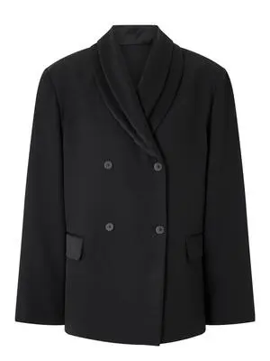Loulou De Saison Jiha Double-breasted Blazer - Black