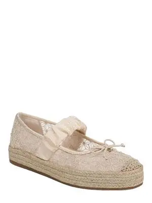 CIRCUS NY BY SAM EDELMAN Lillie Mesh Platform Espadrille Vanilla Bean