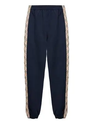 Burberry Cotton Sweatpants - Blue