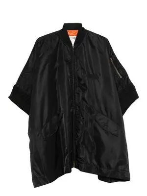 MAISON MARGIELA Nylon Cape - Black