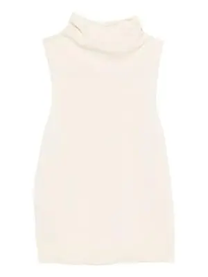 ALYSI Cotton Tank Top - White