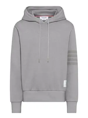 Thom Browne 4 Bar Overdyed Hoodie - Grey