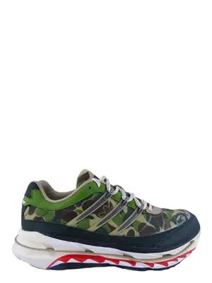 Adidas Bape X Harmony Camo Sneakers - Green