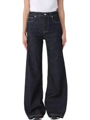 Marni High Rise Wide Leg Jeans - Blue