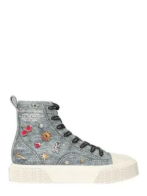 Marc Jacobs High Top Sneakers - Denim