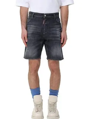 Dsquared2 Denim Shorts - Black