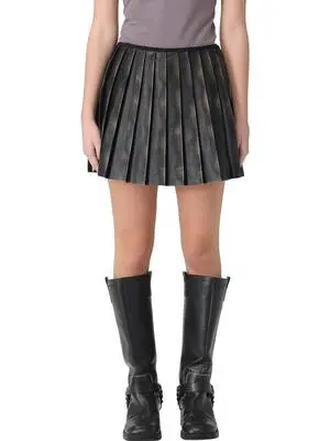 DIESEL Pleated Mini Skirt - Black