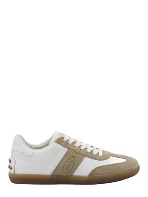 TOD'S Lace-up Sneakers - White