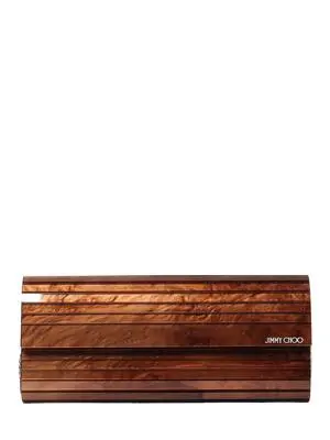 JIMMY CHOO Clutch - Bronze