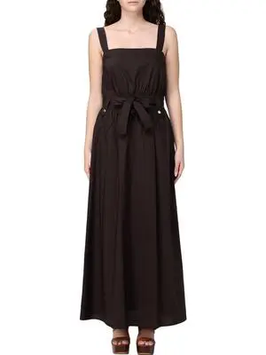 Liu Jo Belted Maxi Dress - Brown