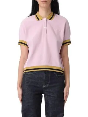 Marni Marni Short Sleeve Polo Shirt Quartz
