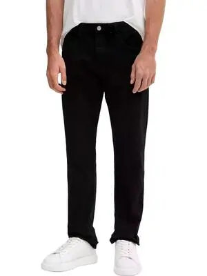 Armani Exchange Straight-leg Jeans - Black