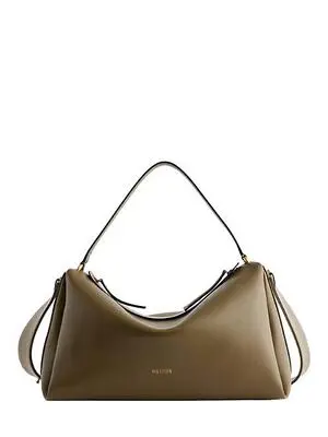 NEOUS Scorpius Leather Tote Bag - Olive