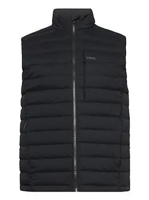 Vuori Steadfast Insulated High-neck Shell Vest - Black