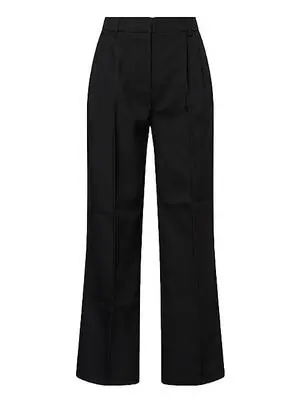 4TH & RECKLESS Wide-leg Woven Trousers - Black