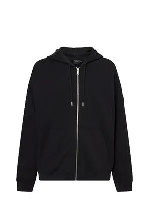 Canada Goose Rove Zip-up Cotton-jersey Hoodie - Black - Noir