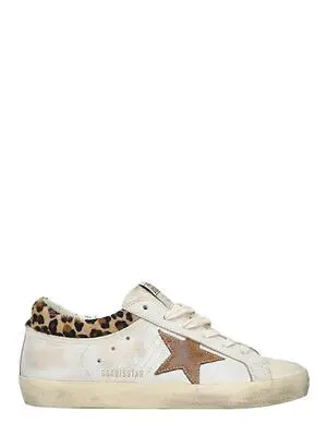 GOLDEN GOOSE Super-star Leather Trainers - White/comb
