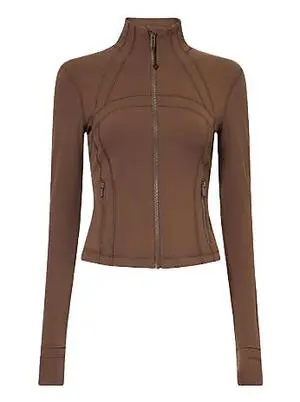 Lululemon Define Nulu Cropped Jacket - Walnut Crunch