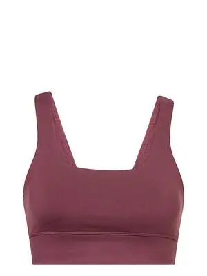 Varley Freesoft Scoop-neck Stretch-woven Bra - Sassafras