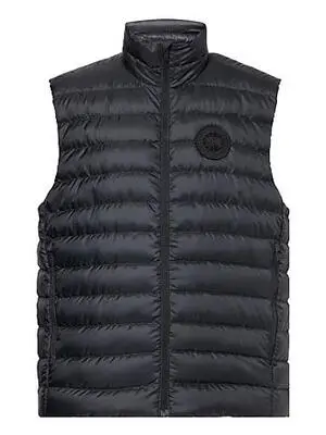 Canada Goose Stratus High-neck Shell-down Vest - Black - Noir