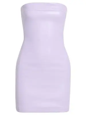 Alice + Olivia Strapless Mini Dress - Lavender