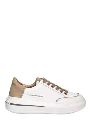 ALEXANDER SMITH Lancaster Lace-up Sneakers - White