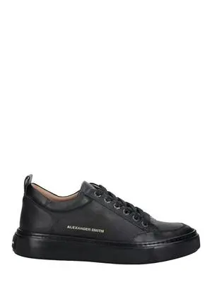 ALEXANDER SMITH Lace-up Bond Sneakers - Black