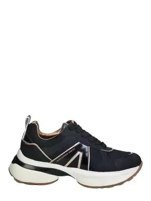 ALEXANDER SMITH Victoria Panelled Sneakers - Black