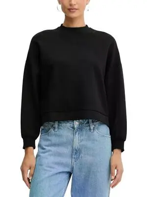 Armani Exchange Mock Neck Sweatshirt - Black