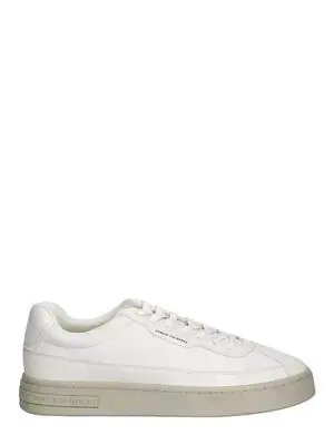 Armani Exchange Logo-detail Sneakers - White