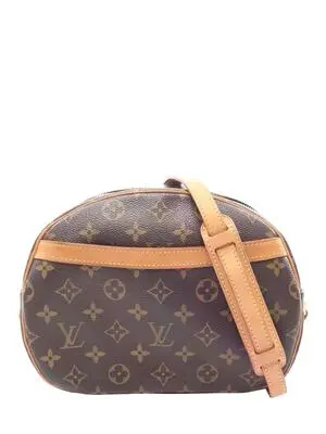 LOUIS VUITTON 2005 Blois Monogram Canvas Crossbody Bag - Brown
