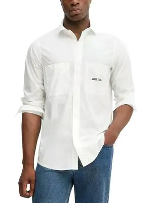 Armani Exchange Pocket Shirt - White