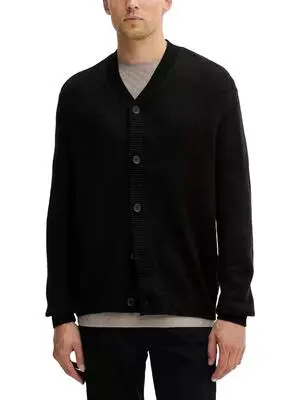 Armani Exchange V-neck Cardigan - Black
