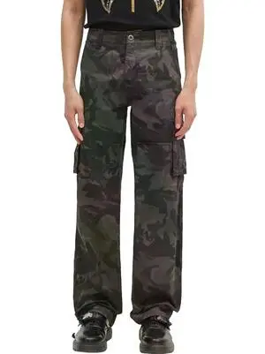 Alpha Industries Camouflage Cargo Trousers - Grey