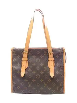 LOUIS VUITTON 2009 Popincourt Tote Bag - Brown